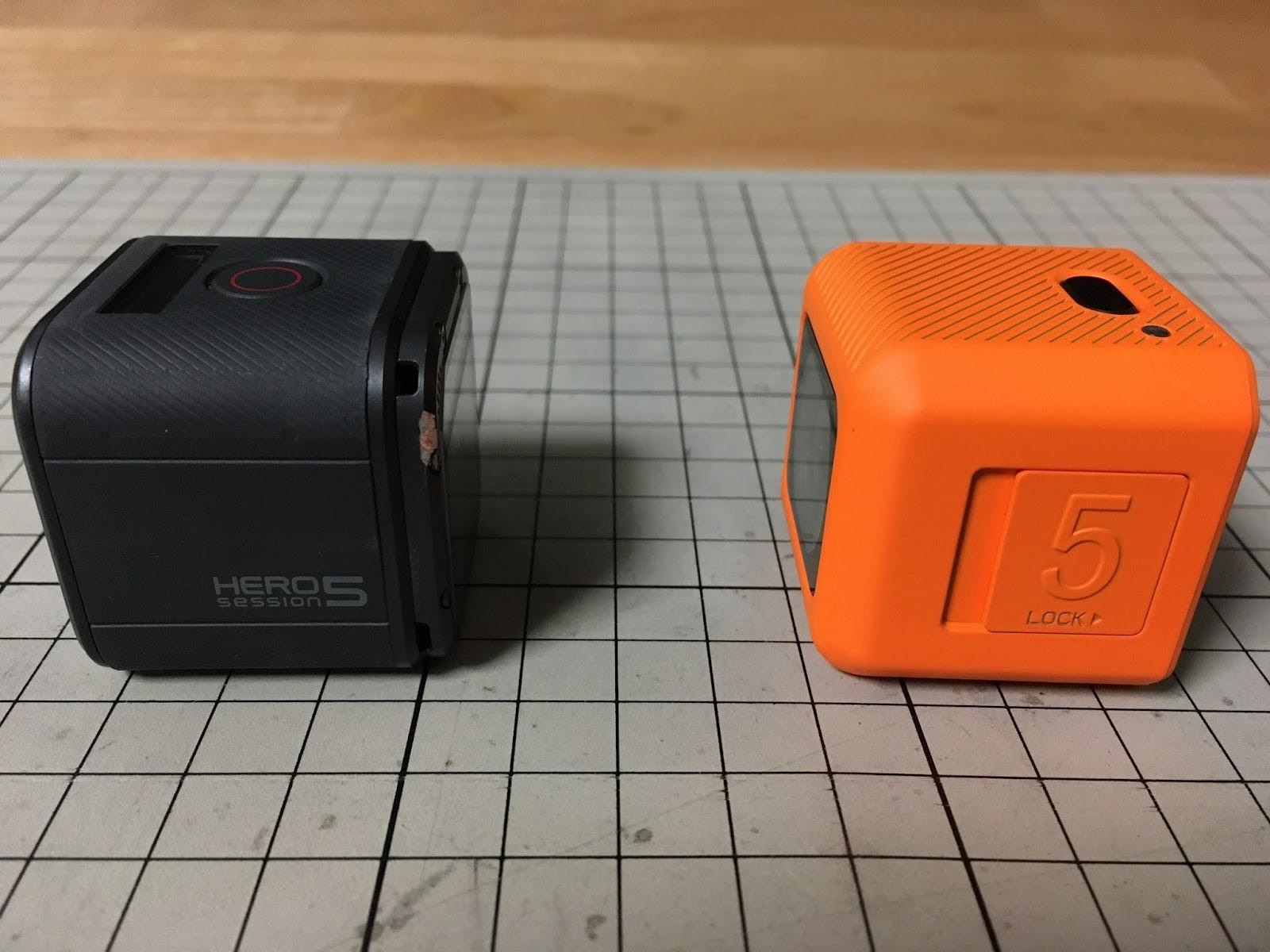 RunCam5 ORANGE VS GoPro HERO5 SESSION